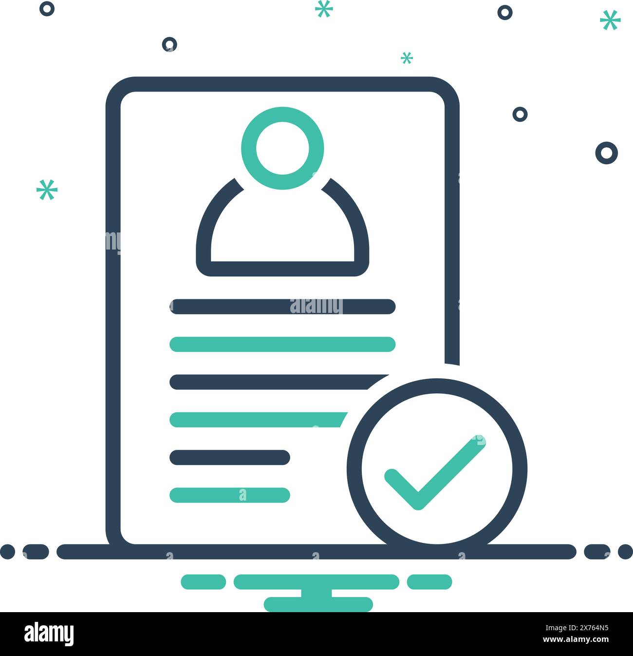 Icon for approve,accept Stock Vector Image & Art - Alamy