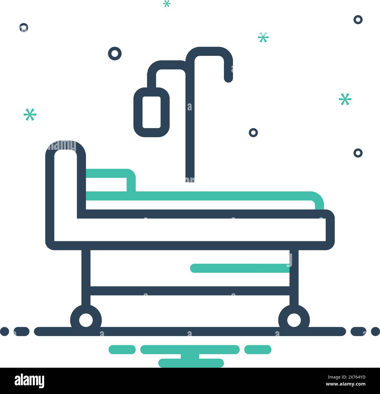 Icon for hospital bed,hospital ward Stock Vector Image & Art - Alamy