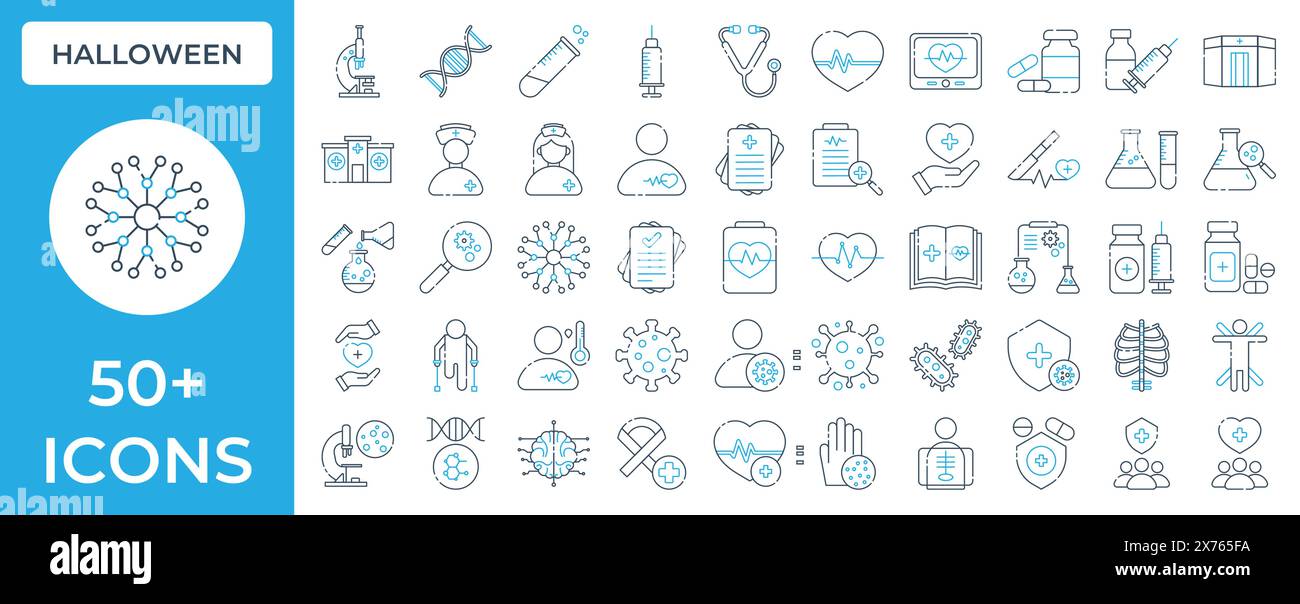 Medical Essentials Icon Pack: From Stethoscopes to Laboratories ...
