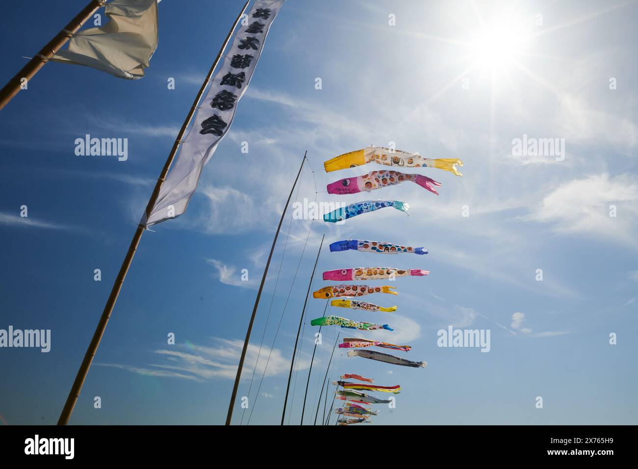 Koi nobori hi-res stock photography and images - Alamy
