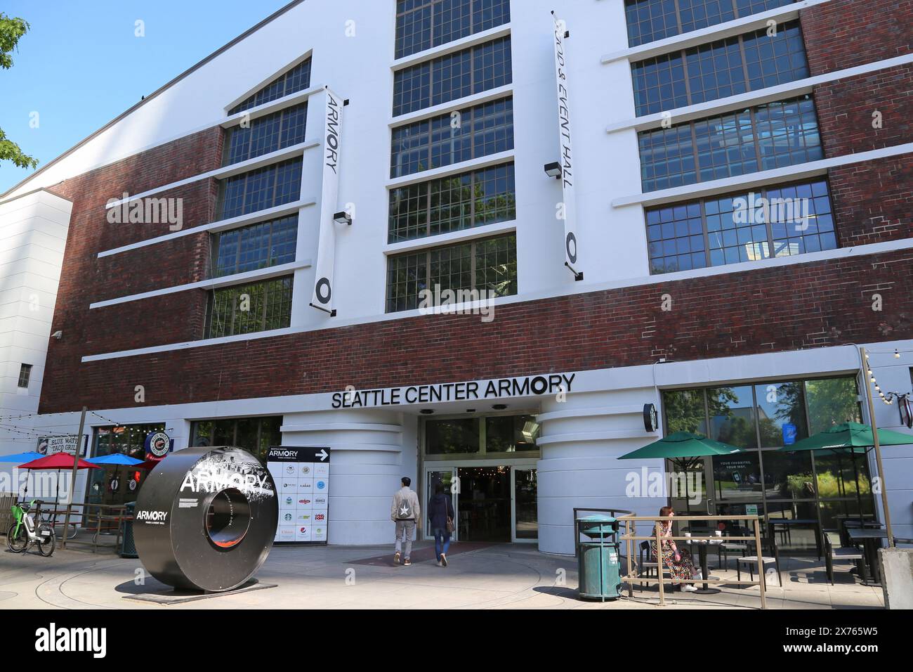 Armory Food and Event Hall, Seattle Center, Harrison Street, Seattle ...
