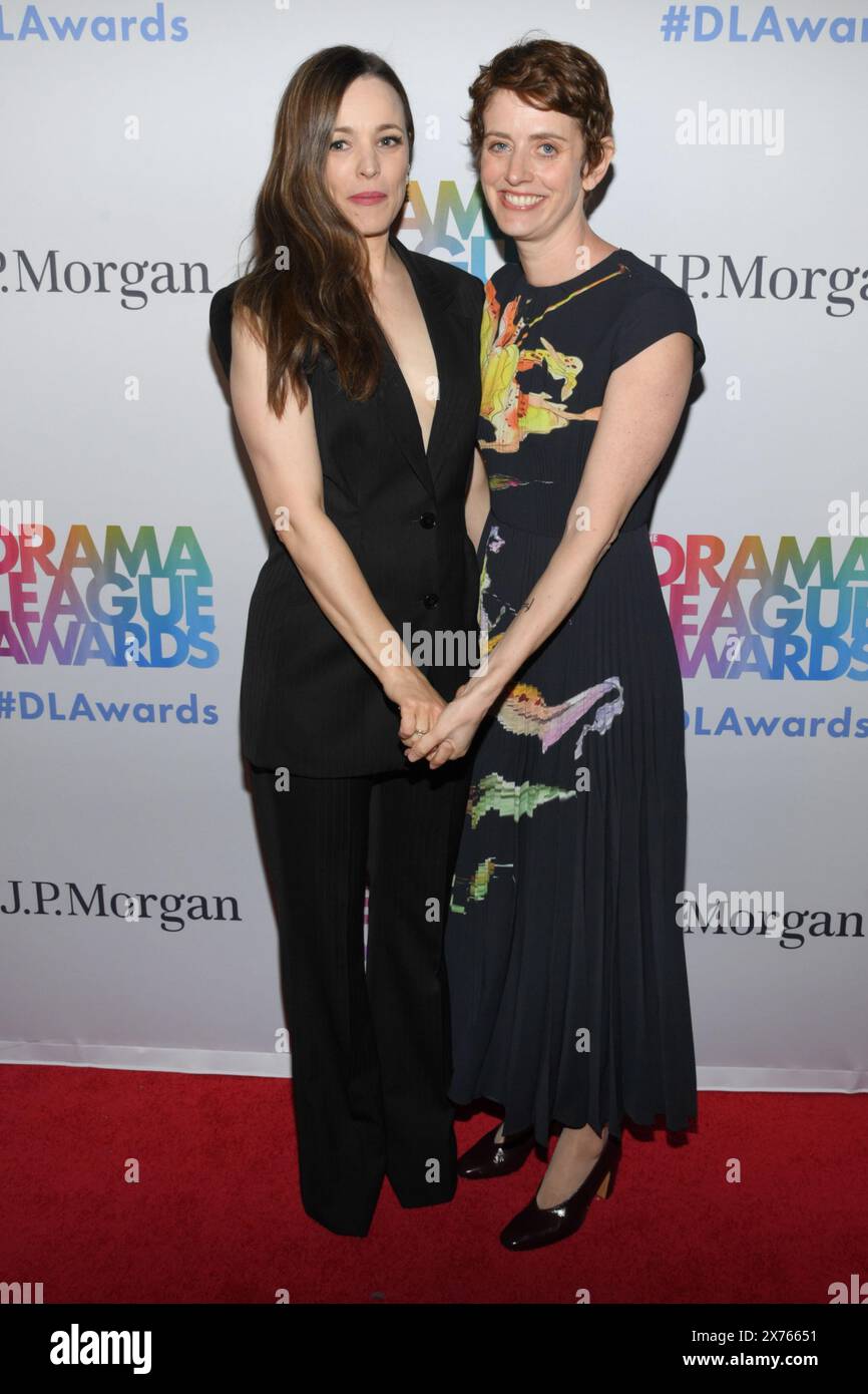 New York, USA. 17th May, 2024. Rachel McAdams and Amy Herzog attending ...