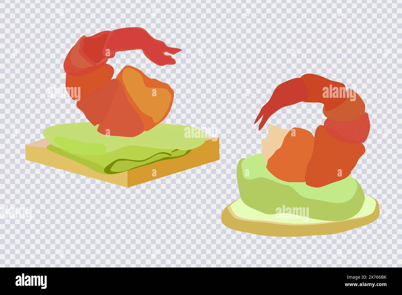 Canapes with different toppings. Appetizer food. Sandwich canape in ...