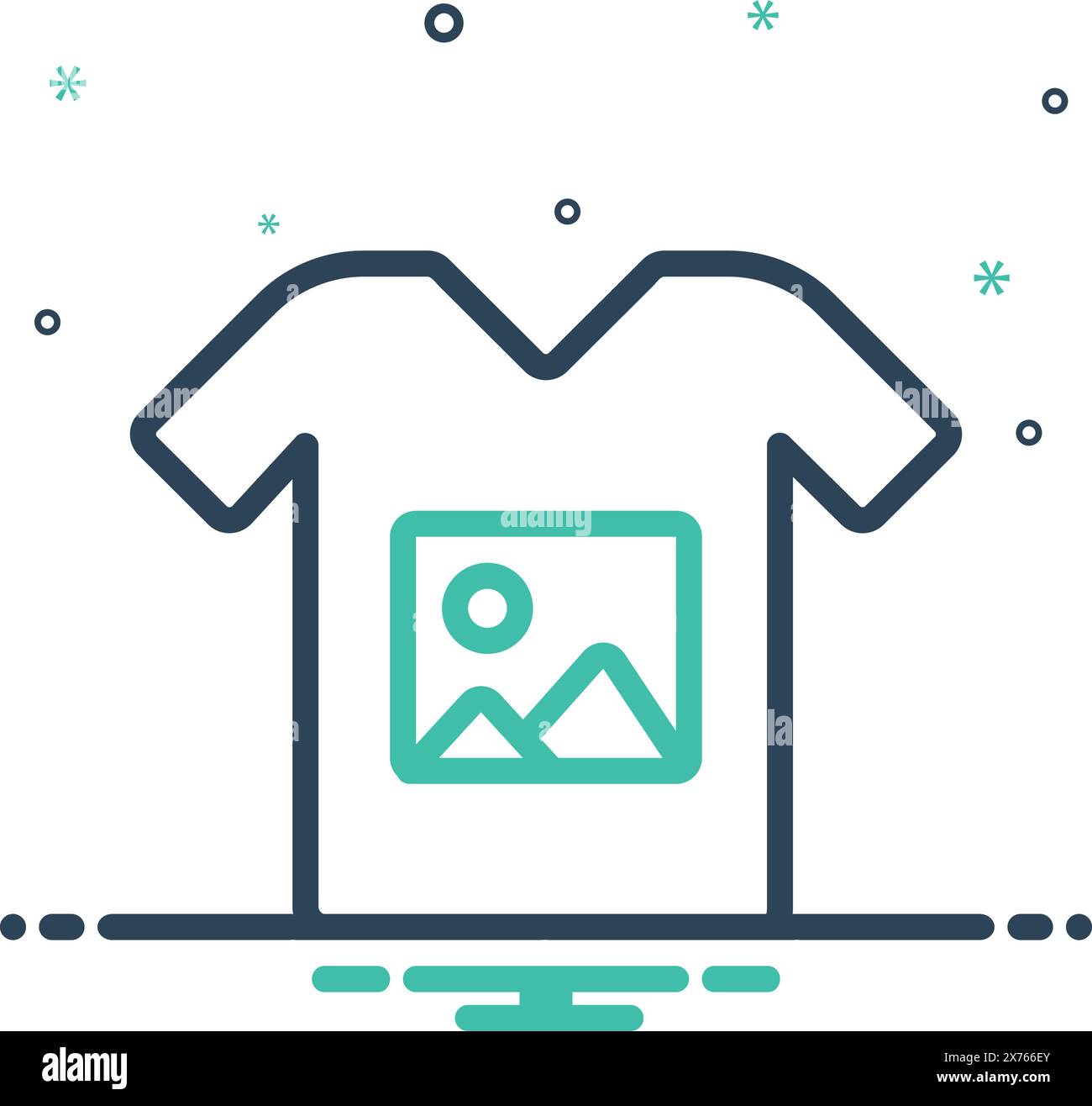 Icon for custom printing,tshirt Stock Vector Image & Art - Alamy