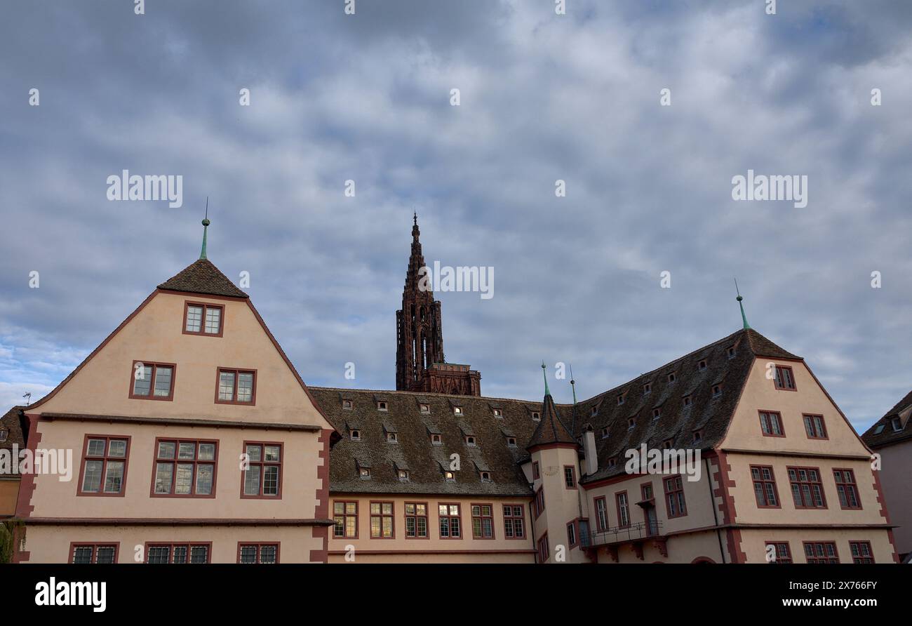 Strasbourg, France. The Renaissance building of the former ...