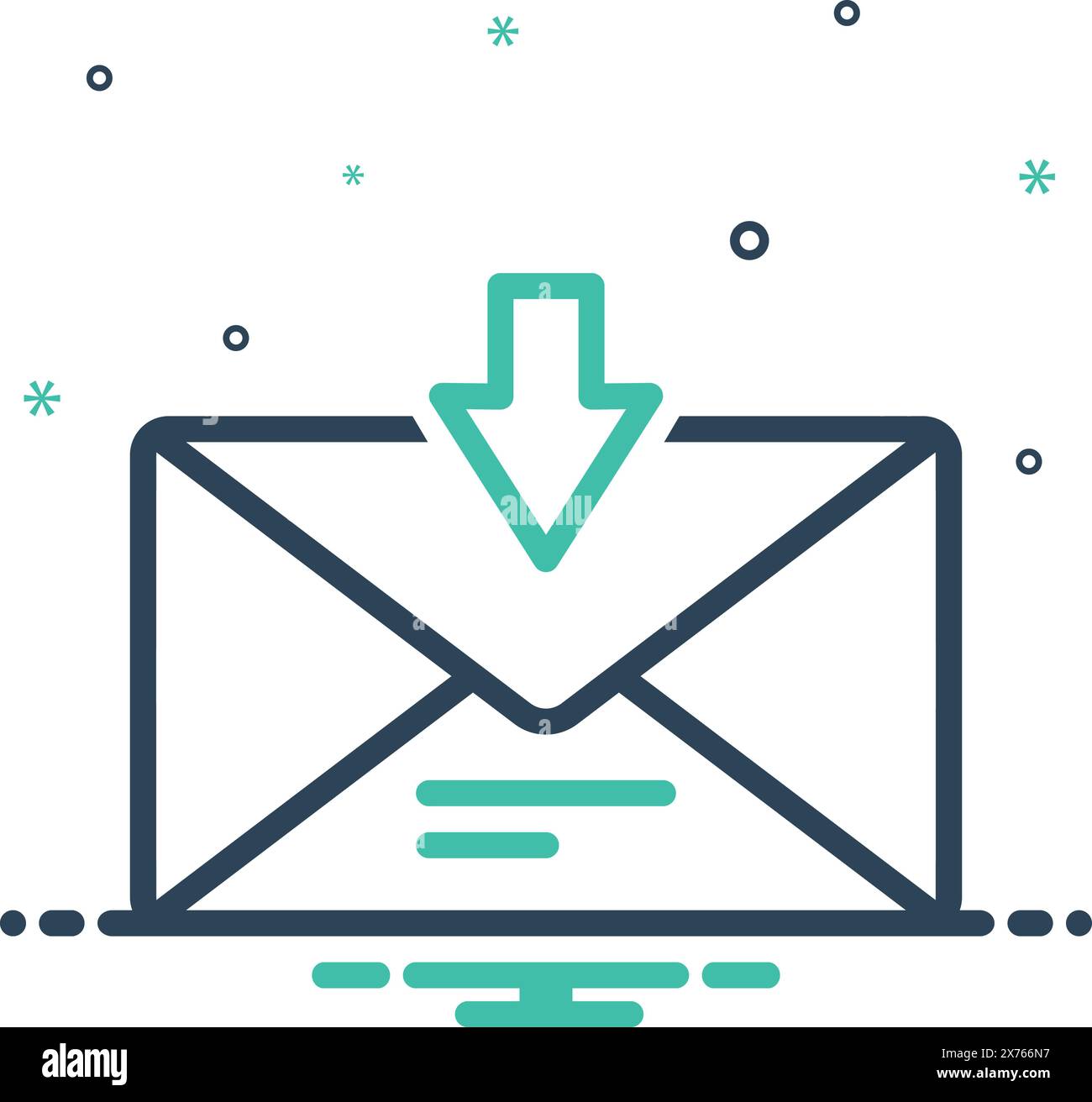 Direct message icon hi-res stock photography and images - Alamy