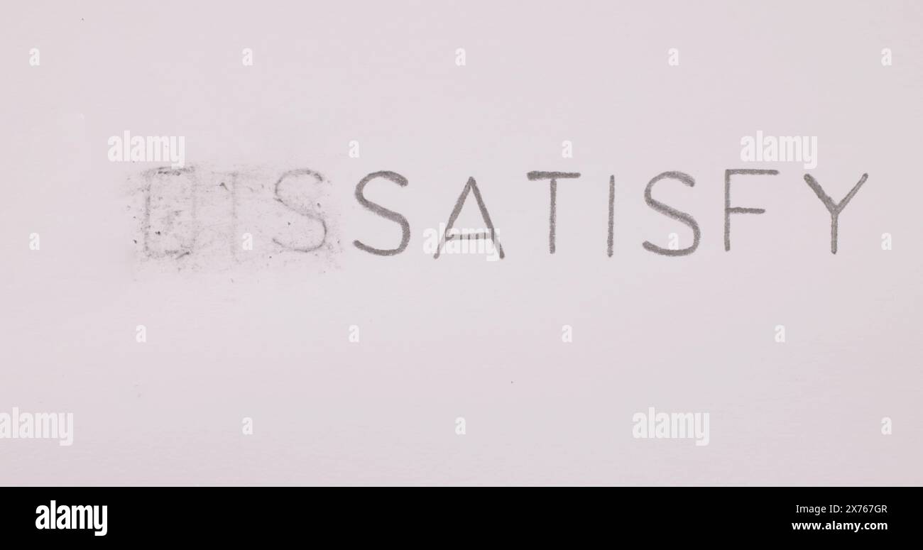 Positive Change Message. Satisfied Attitude Symbol And Success Stock ...