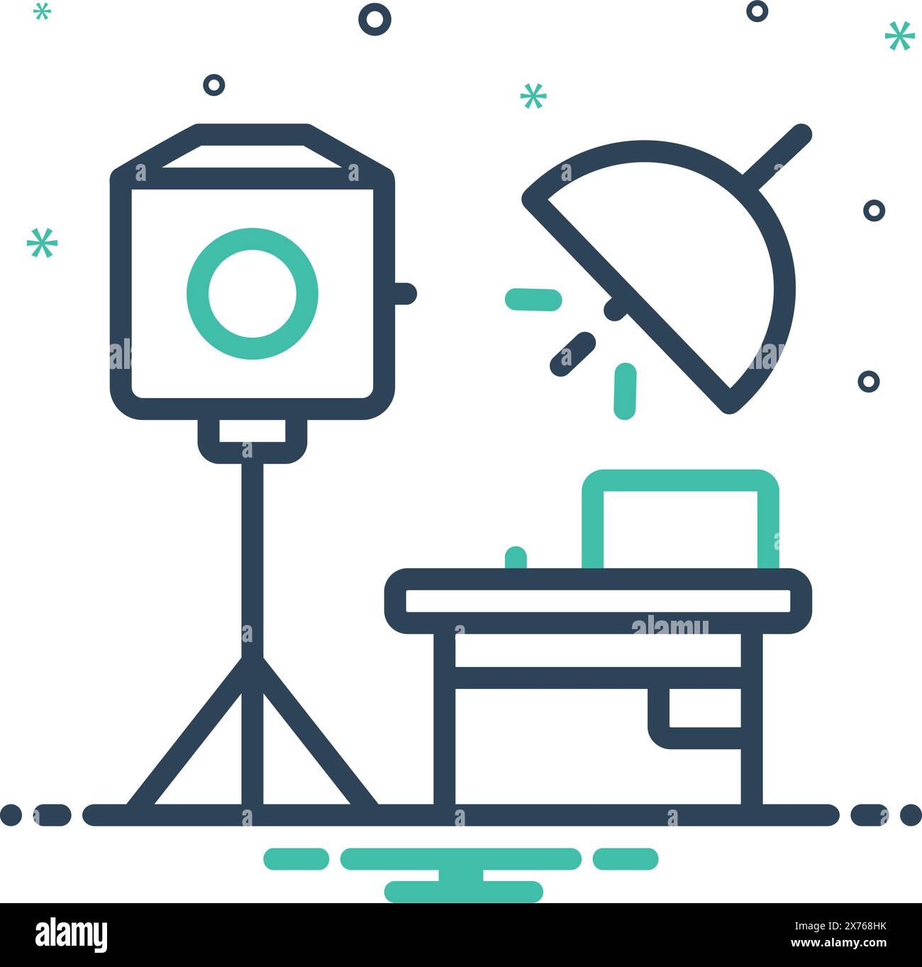 Studio photography reflector Stock Vector Images - Alamy