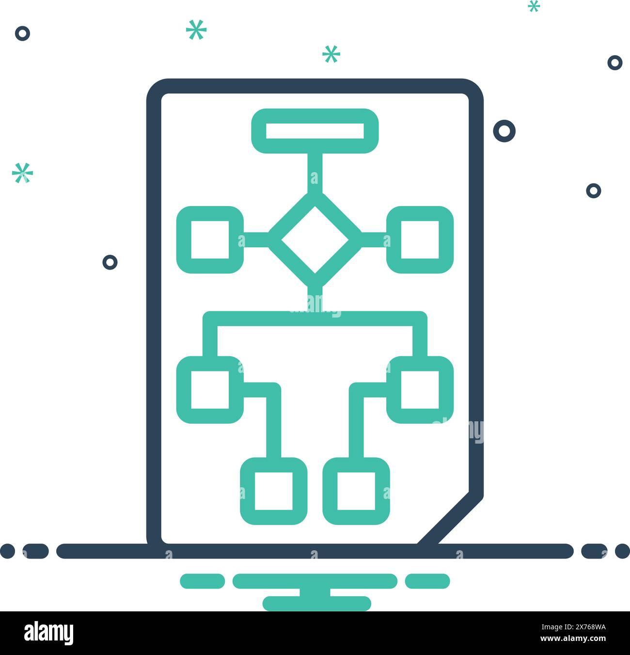 Icon for workflow planning,workflow,planning Stock Vector Image & Art ...