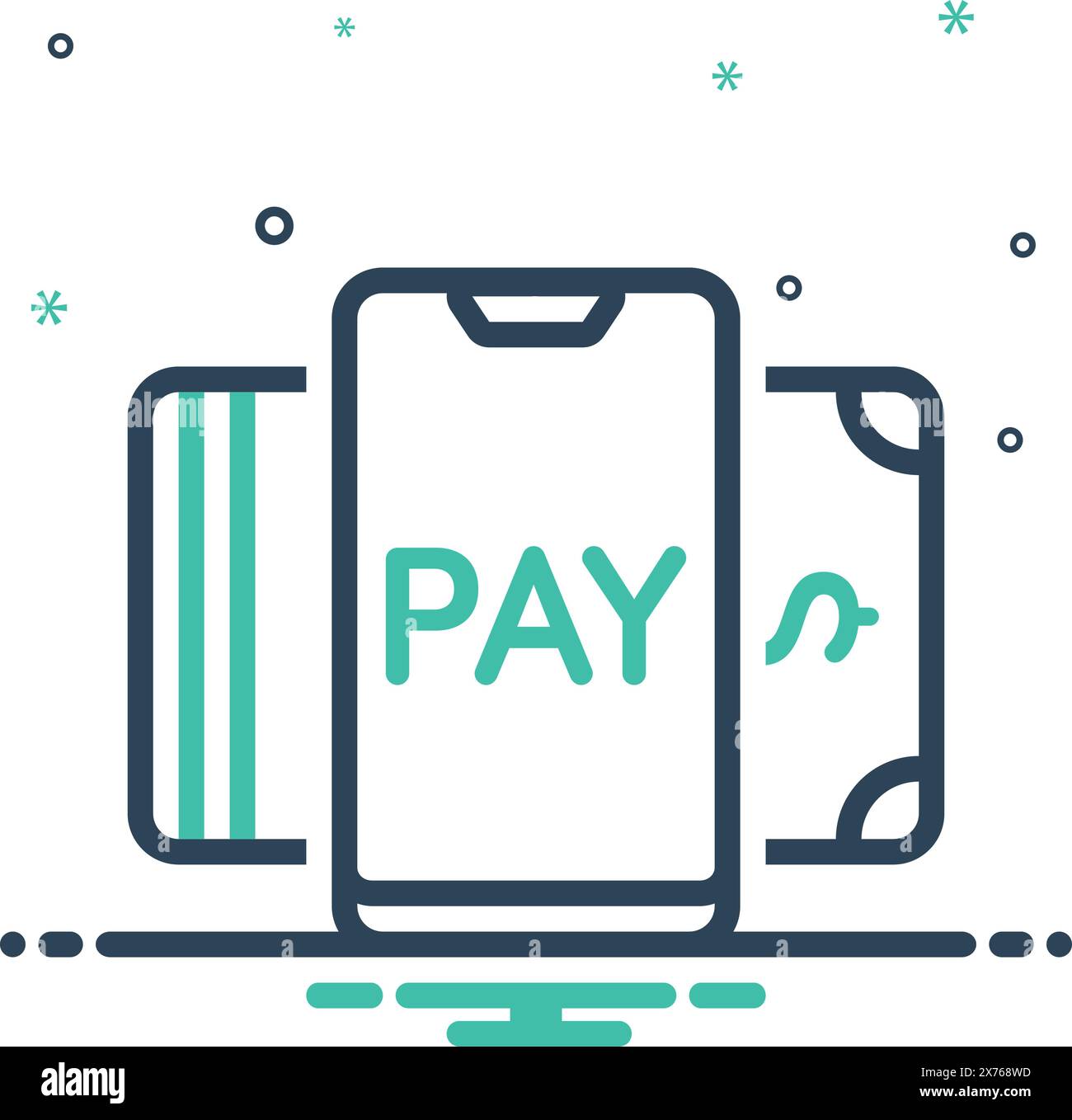 Icon for payment method,cash Stock Vector Image & Art - Alamy