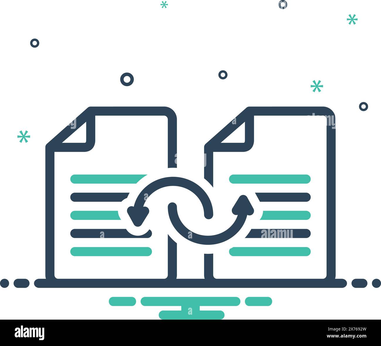 Icon for sharing,document Stock Vector Image & Art - Alamy