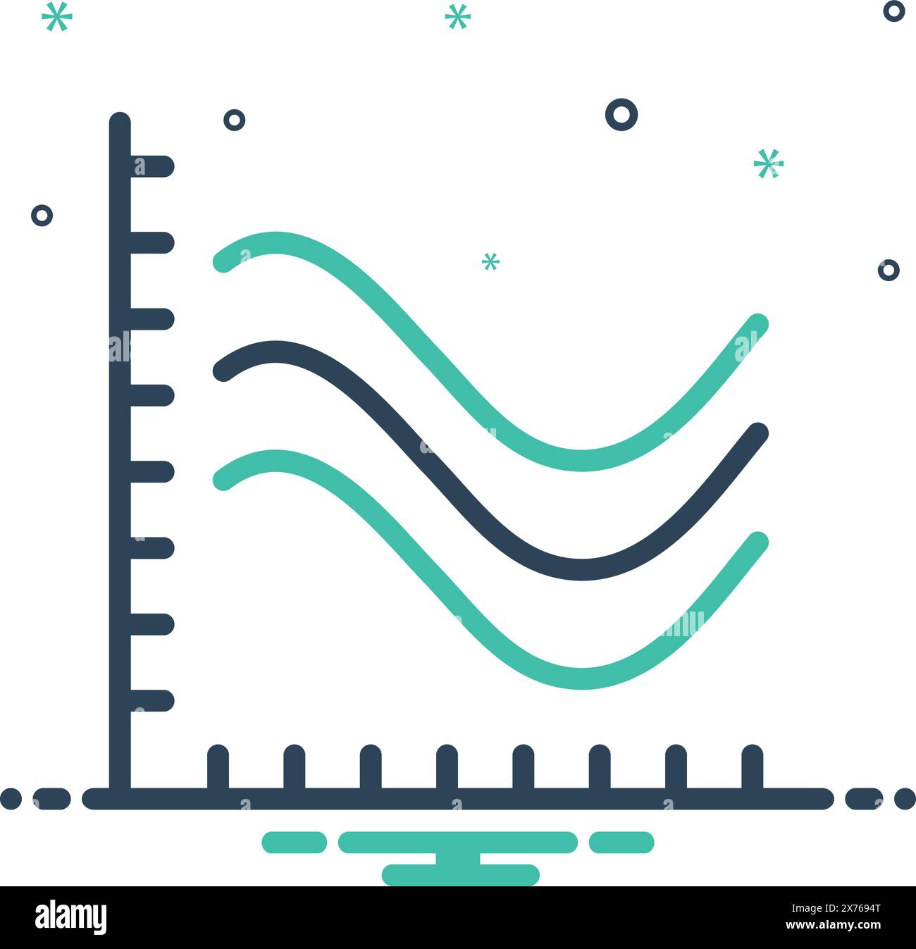 Icon for line chart Stock Vector Image & Art - Alamy