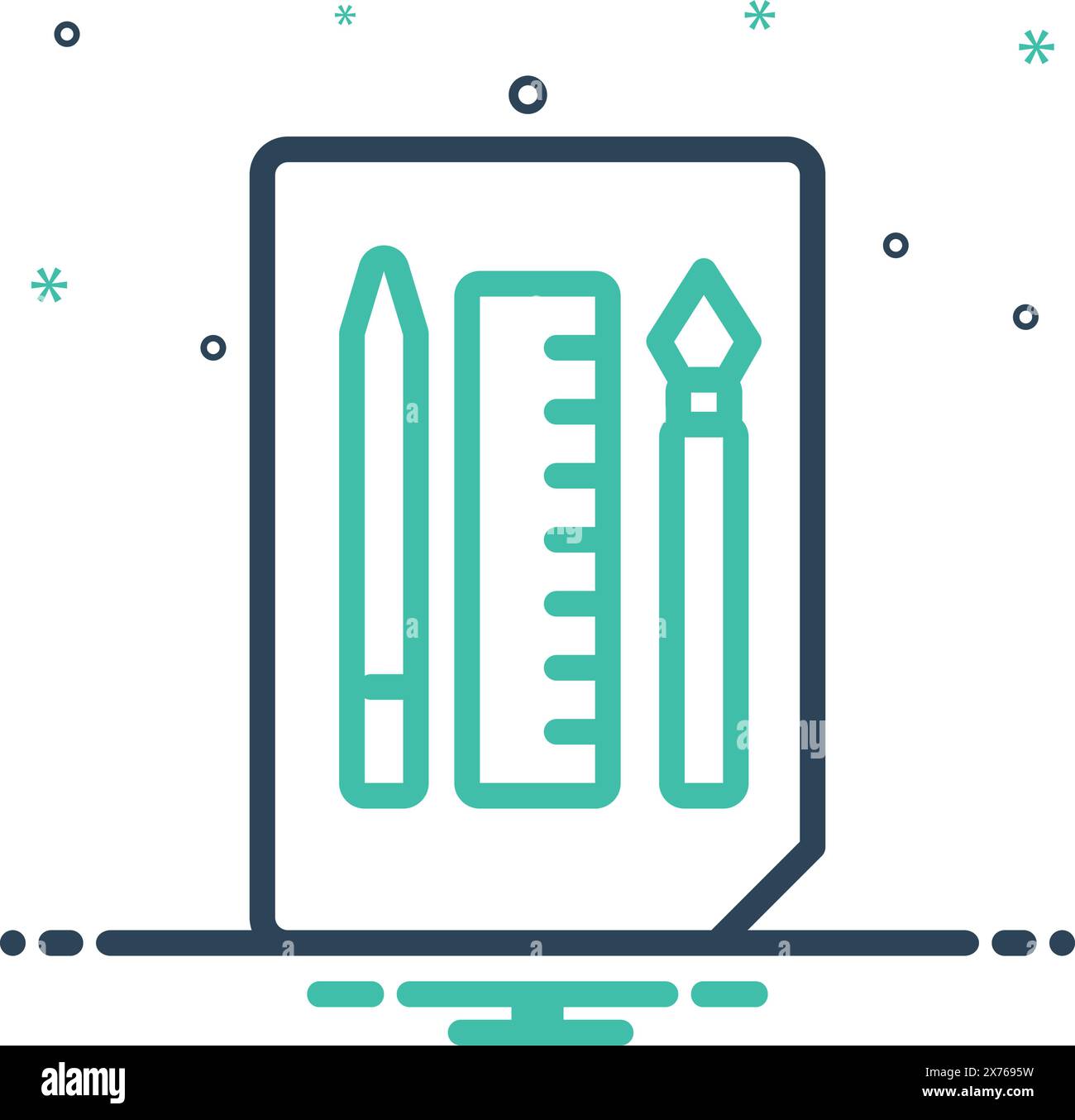 Icon for sketching tools,sketching Stock Vector Image & Art - Alamy