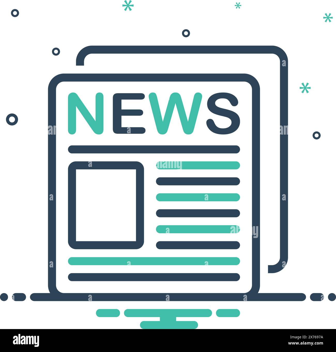 News ad Stock Vector Images - Alamy