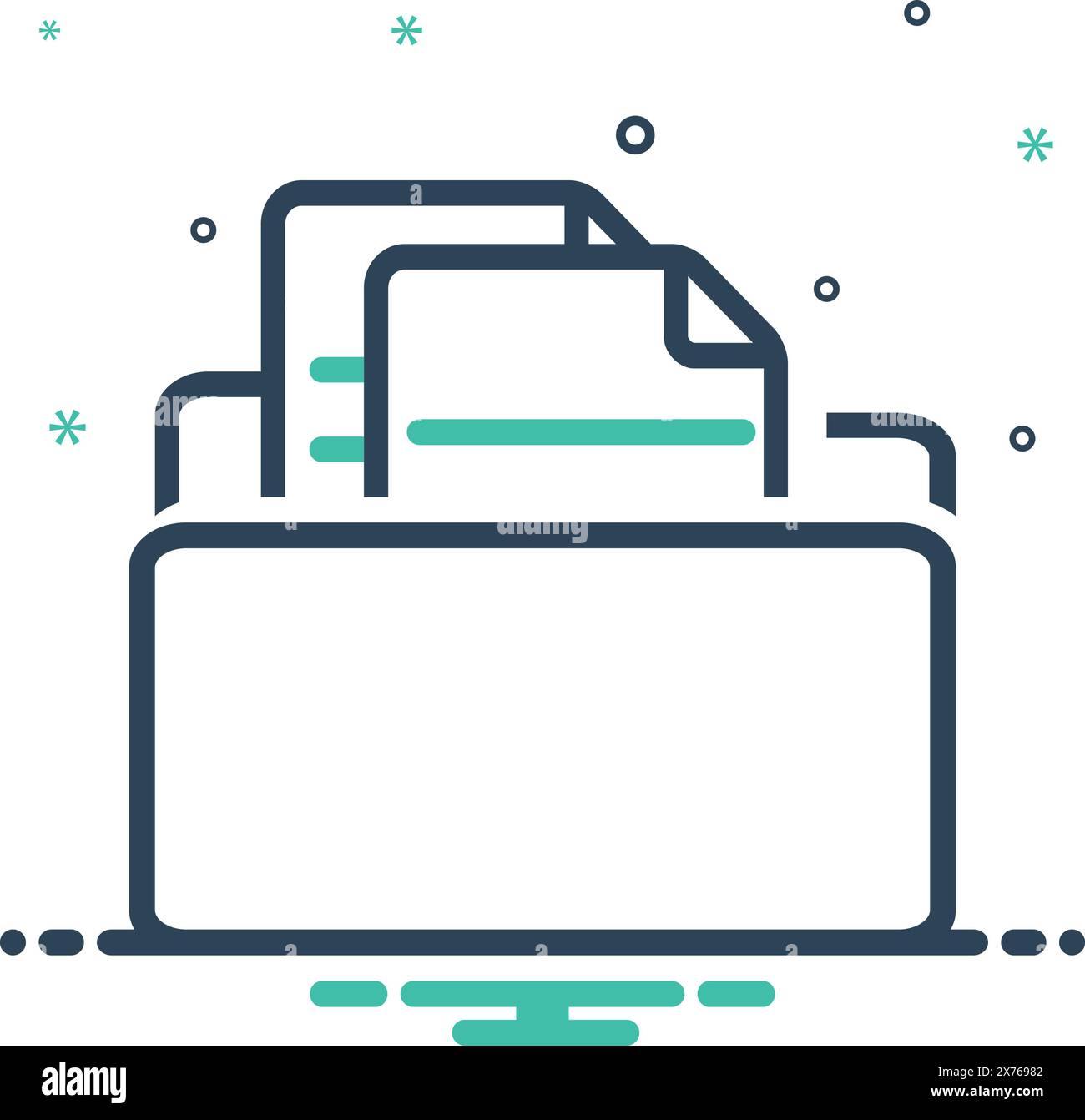 Icon for files,dossier Stock Vector Image & Art - Alamy