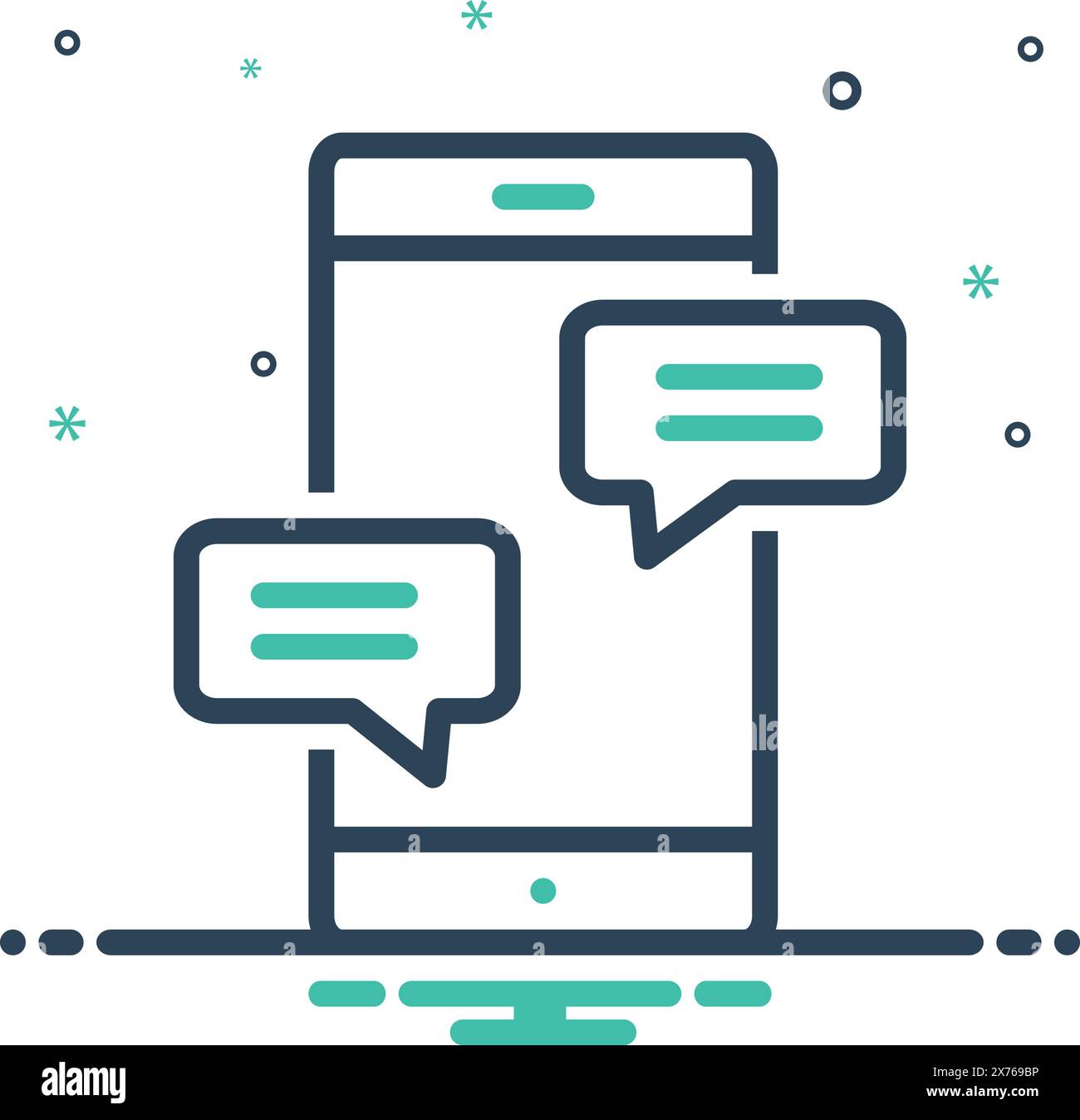 Icon for chat,conversation Stock Vector Image & Art - Alamy