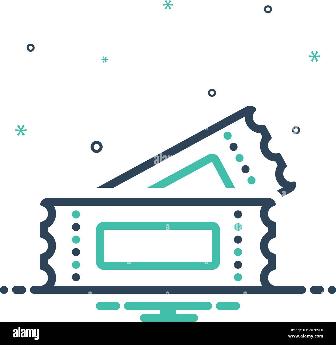 Icon for ticket,sticker Stock Vector Image & Art - Alamy