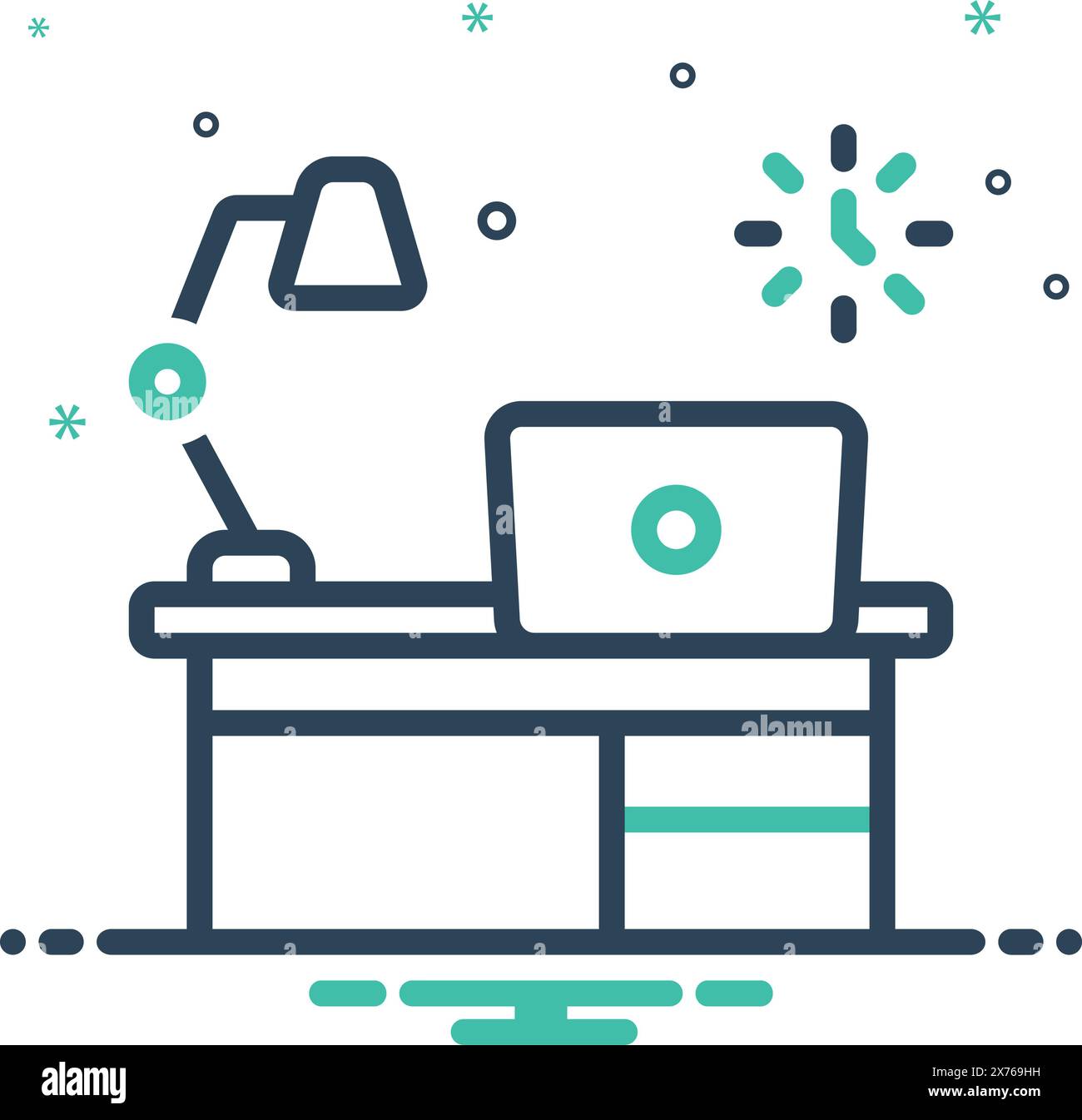 Icon for workspace,cubicle,office Stock Vector Image & Art - Alamy