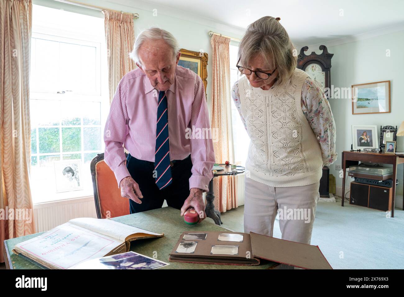 Vice Admiral Sir Thomas Baird, from Symington in Ayrshire, looks at ...