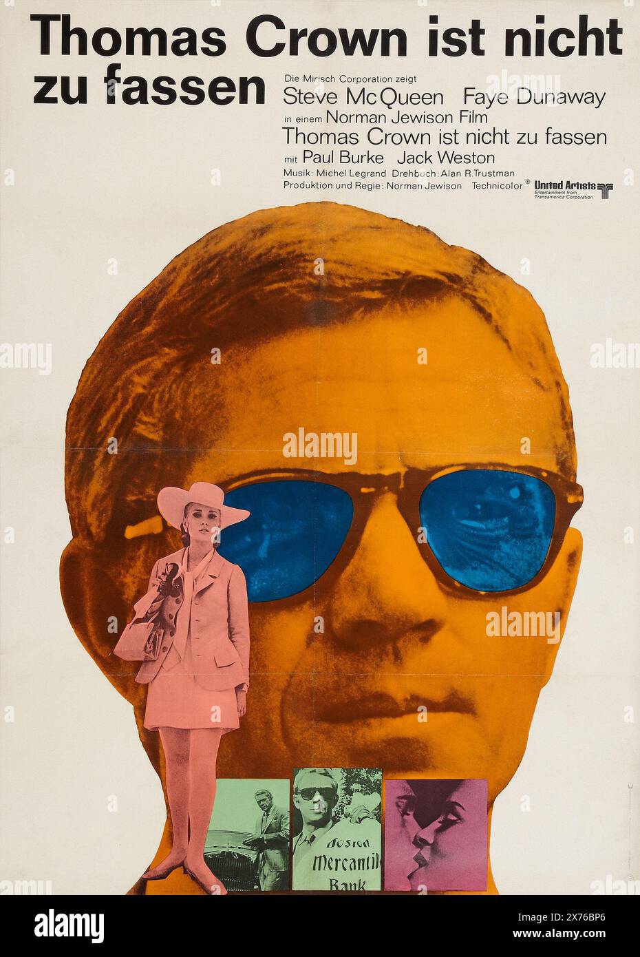 The Thomas Crown Affair (MGM, 1968). Steve McQueen Stock Photo - Alamy