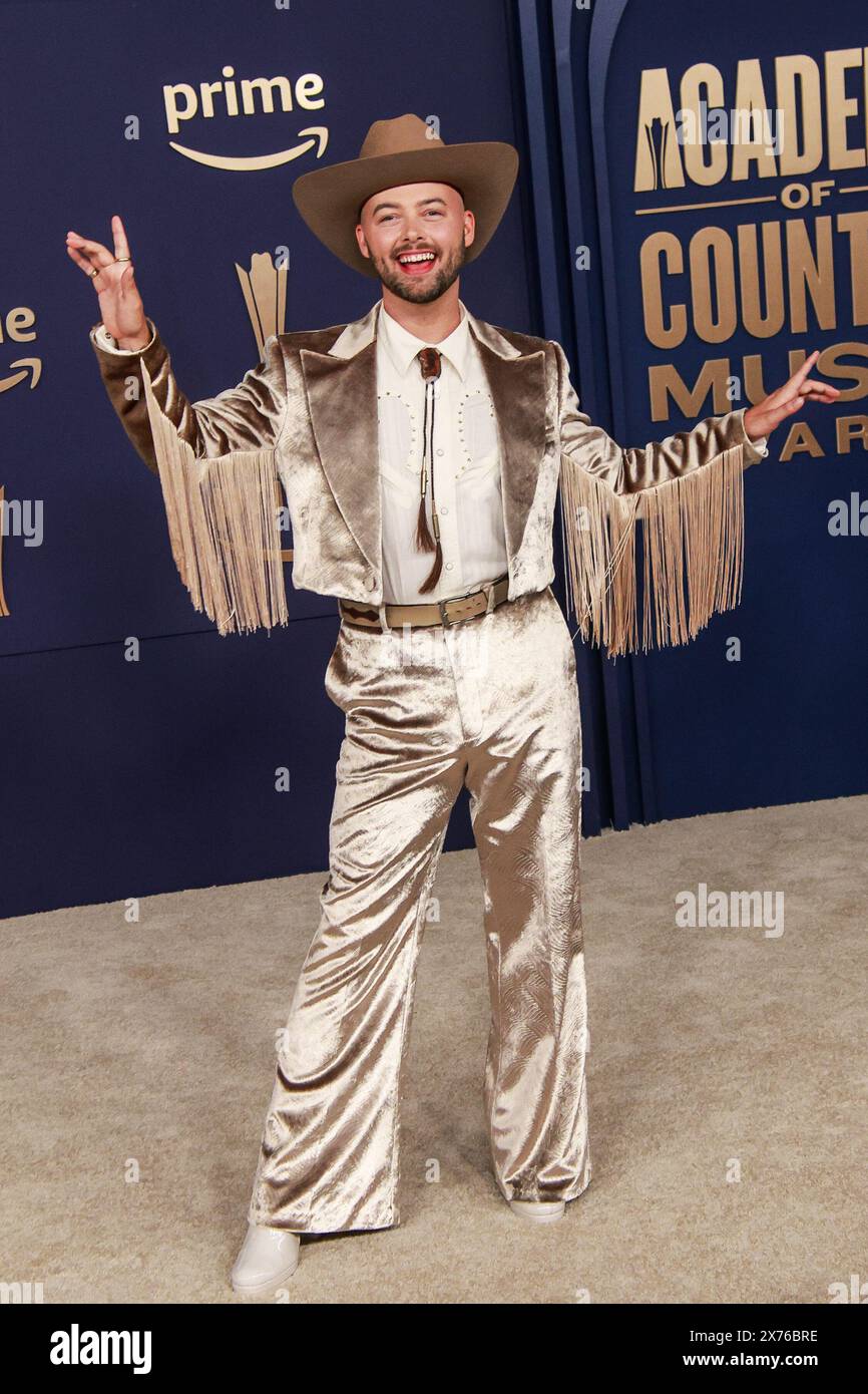 Adam Mac attends the 59th Academy of Country Music Awards at Omni ...