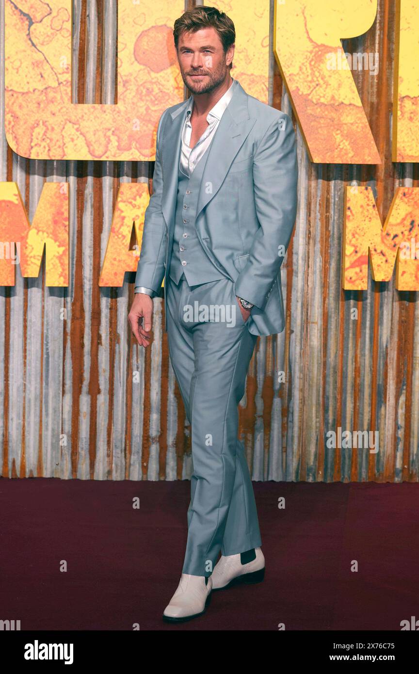 Chris Hemsworth bei der Premiere des Kinofilms Furiosa: A Mad Max Saga ...