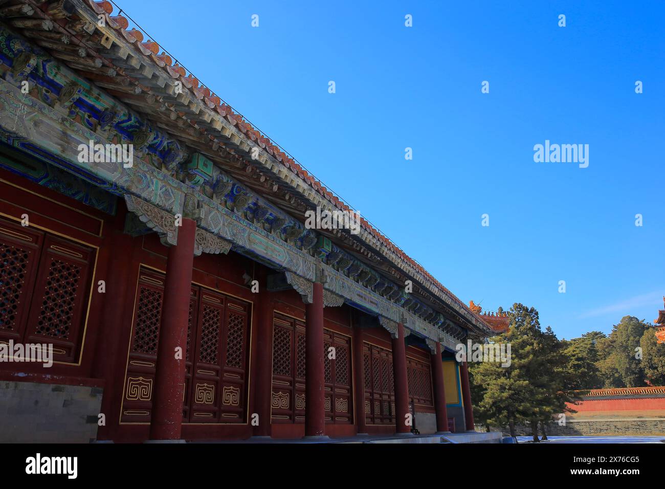 Chinese traditional style of architecture ，Very spectacular Stock Photo ...