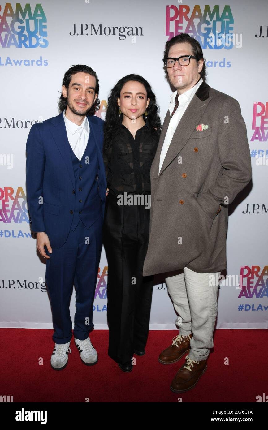 New York, USA. 17th May, 2024. Justin Levine, Danya Taymor, and Adam ...
