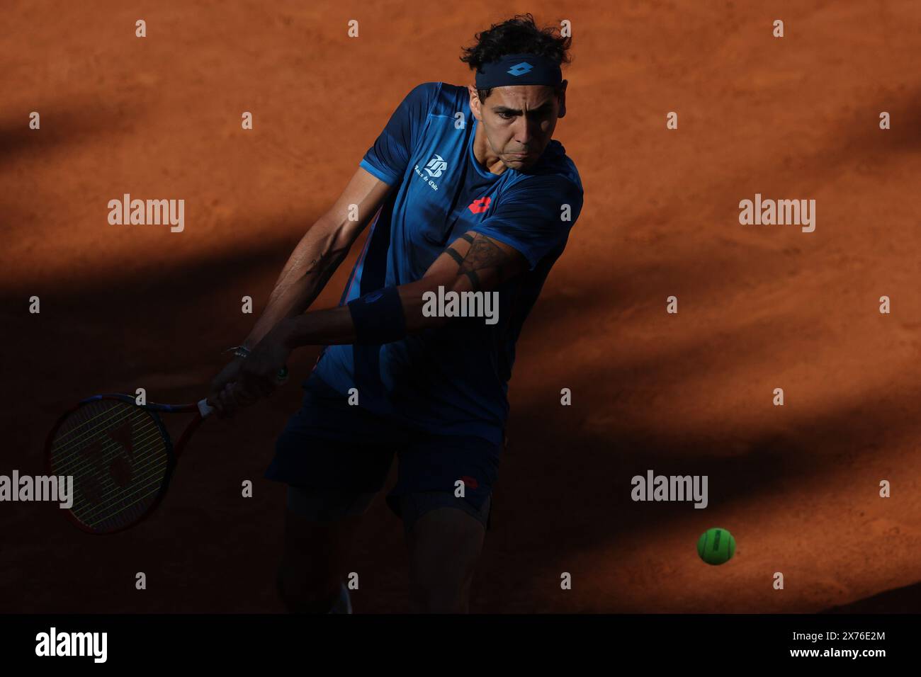 Rome, Italy 17.05.2024: Alejandro Tabilo CHILE vs Alexander Zverev ...