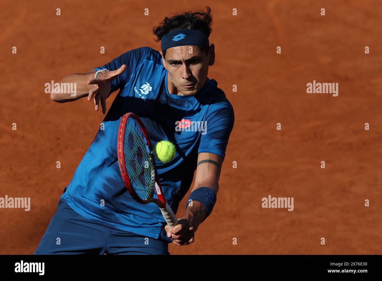 Rome, Italy 17.05.2024: Alejandro Tabilo CHILE vs Alexander Zverev ...