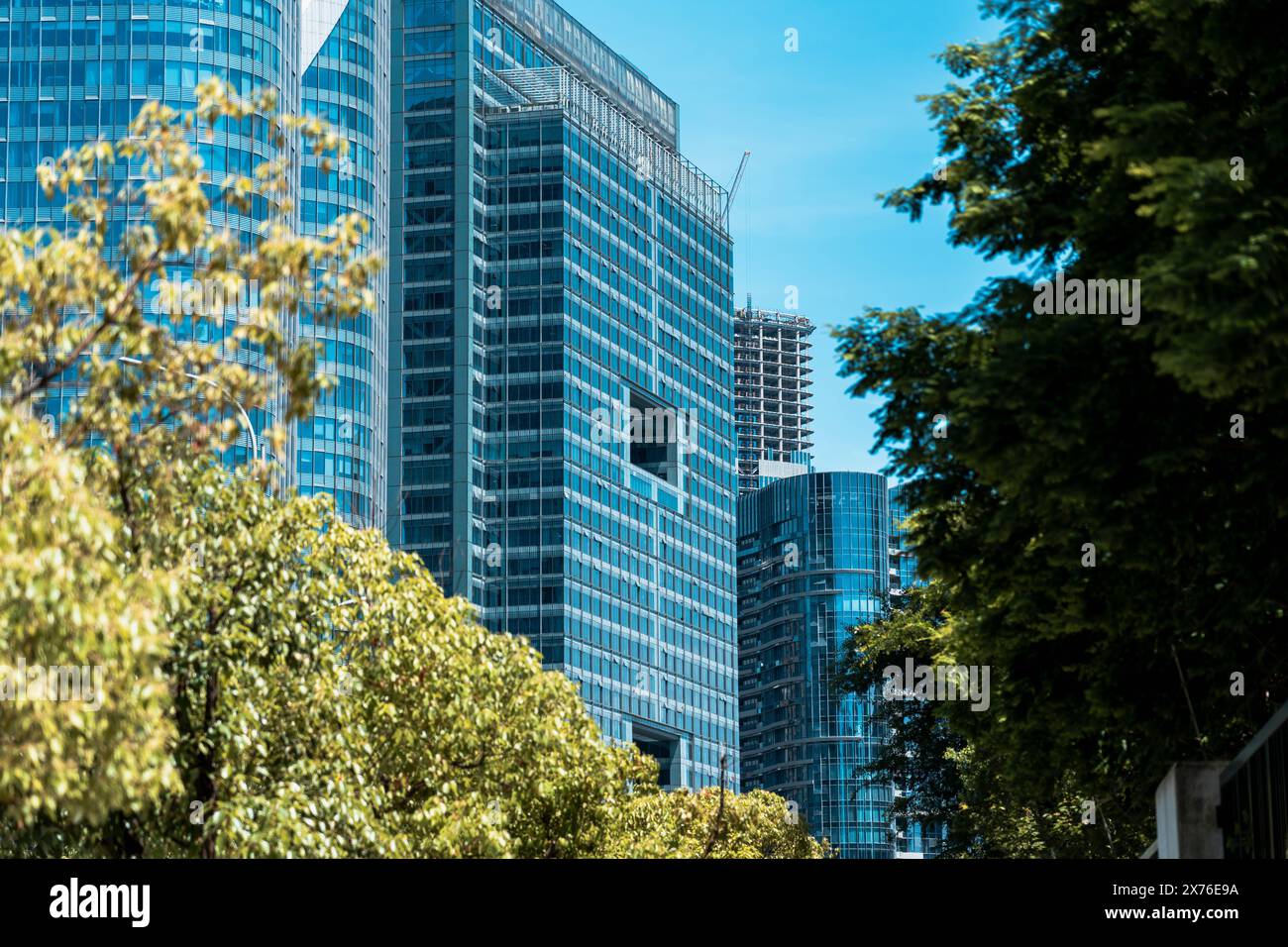 Modern Architecture; office building in China Stock Photo - Alamy