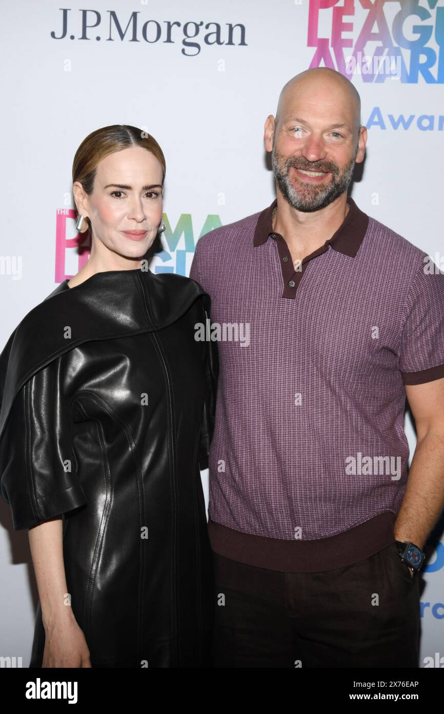 New York, USA. 17th May, 2024. Sarah Paulson and Corey Stoll attending ...