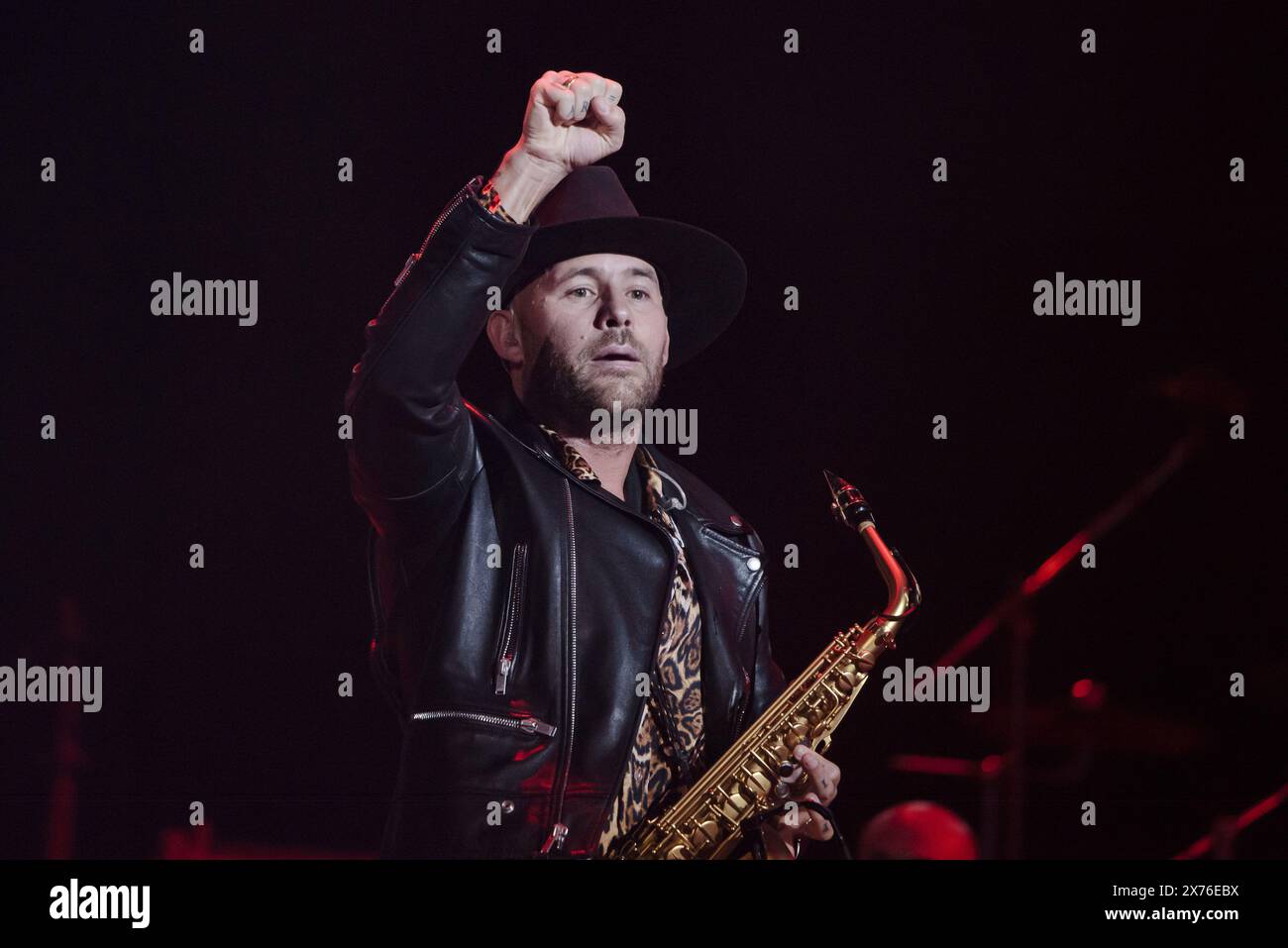 Jimmy sax concert hi-res stock photography and images - Alamy