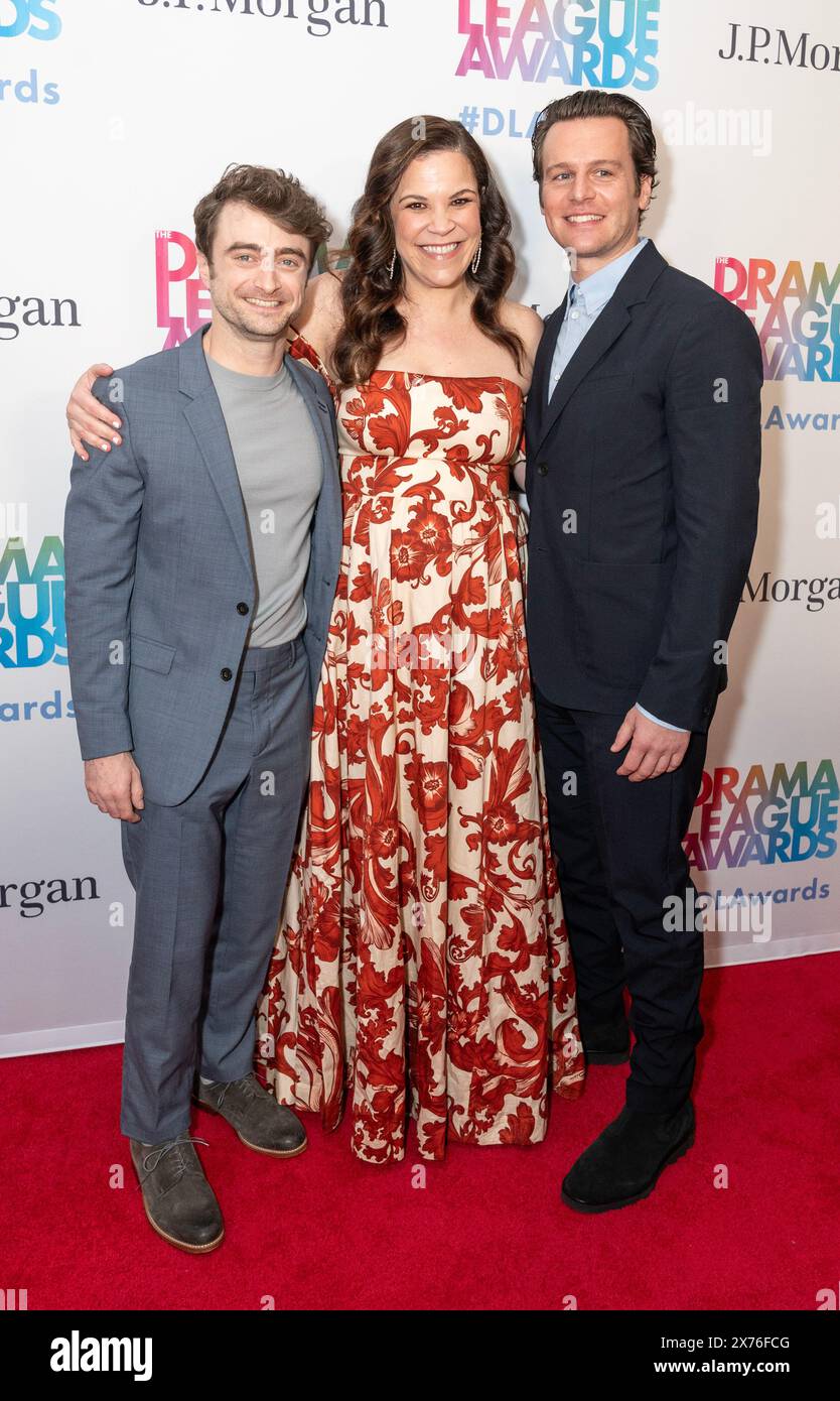 Daniel Radcliffe, Lindsay Mendez, Jonathan Groff attend 90th Annual ...