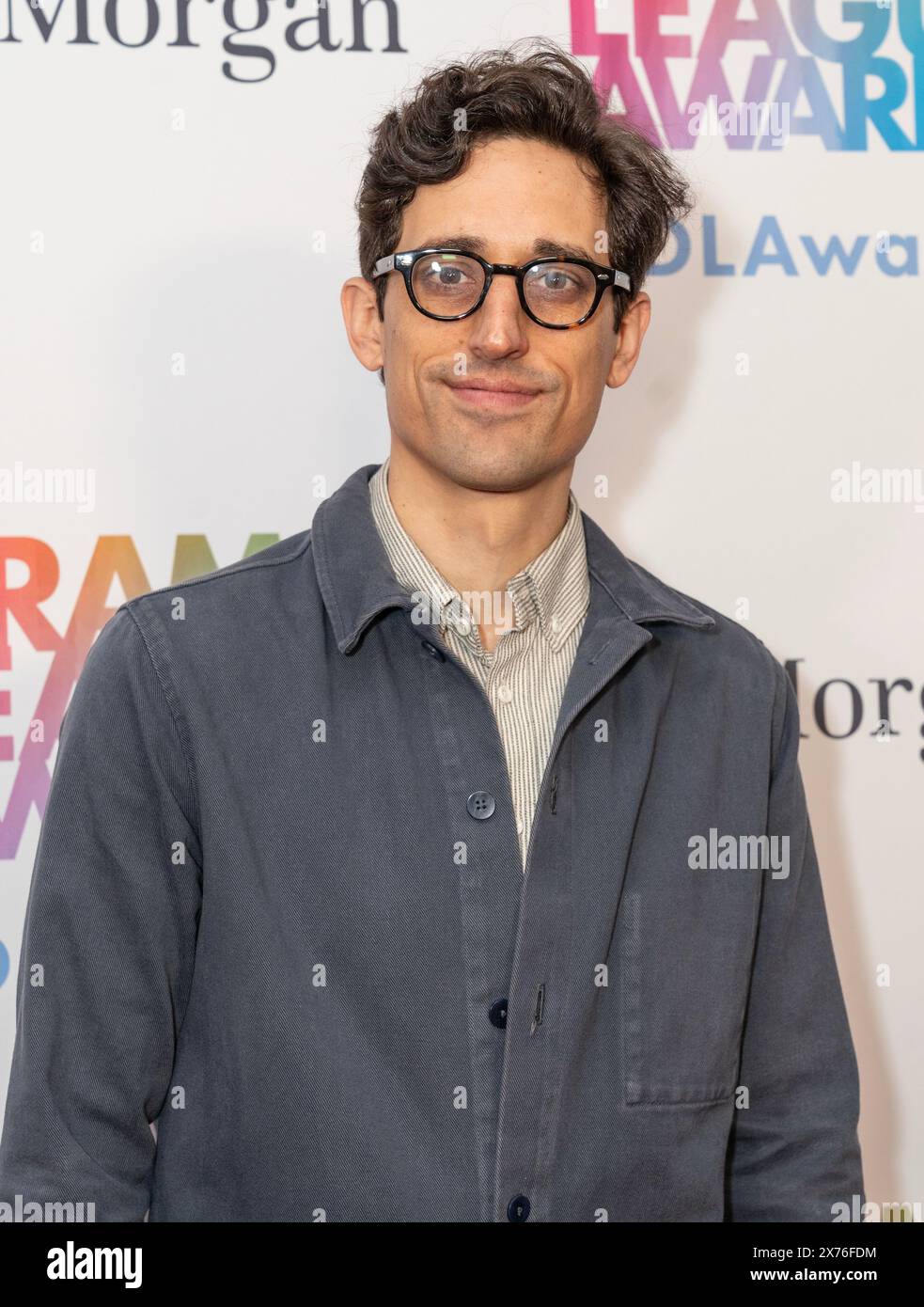 Justin Peck attends 90th Annual Drama League Awards at The Ziegfeld Ballroom in New York on May ...