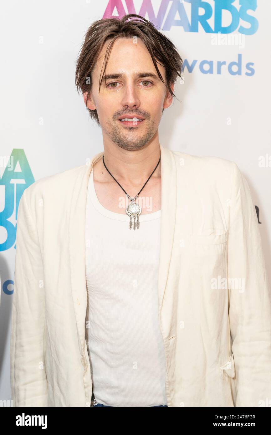 Reeve Carney attends 90th Annual Drama League Awards at The Ziegfeld Ballroom in New York on May ...