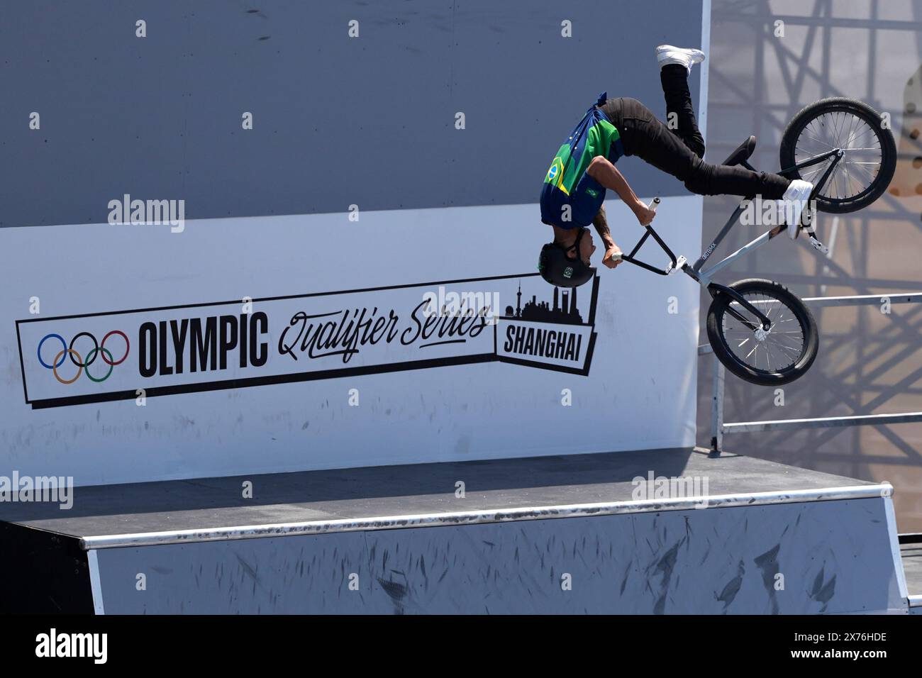 Brazil's Gustavo Batista de Oliveira competes in the Cycling BMX ...