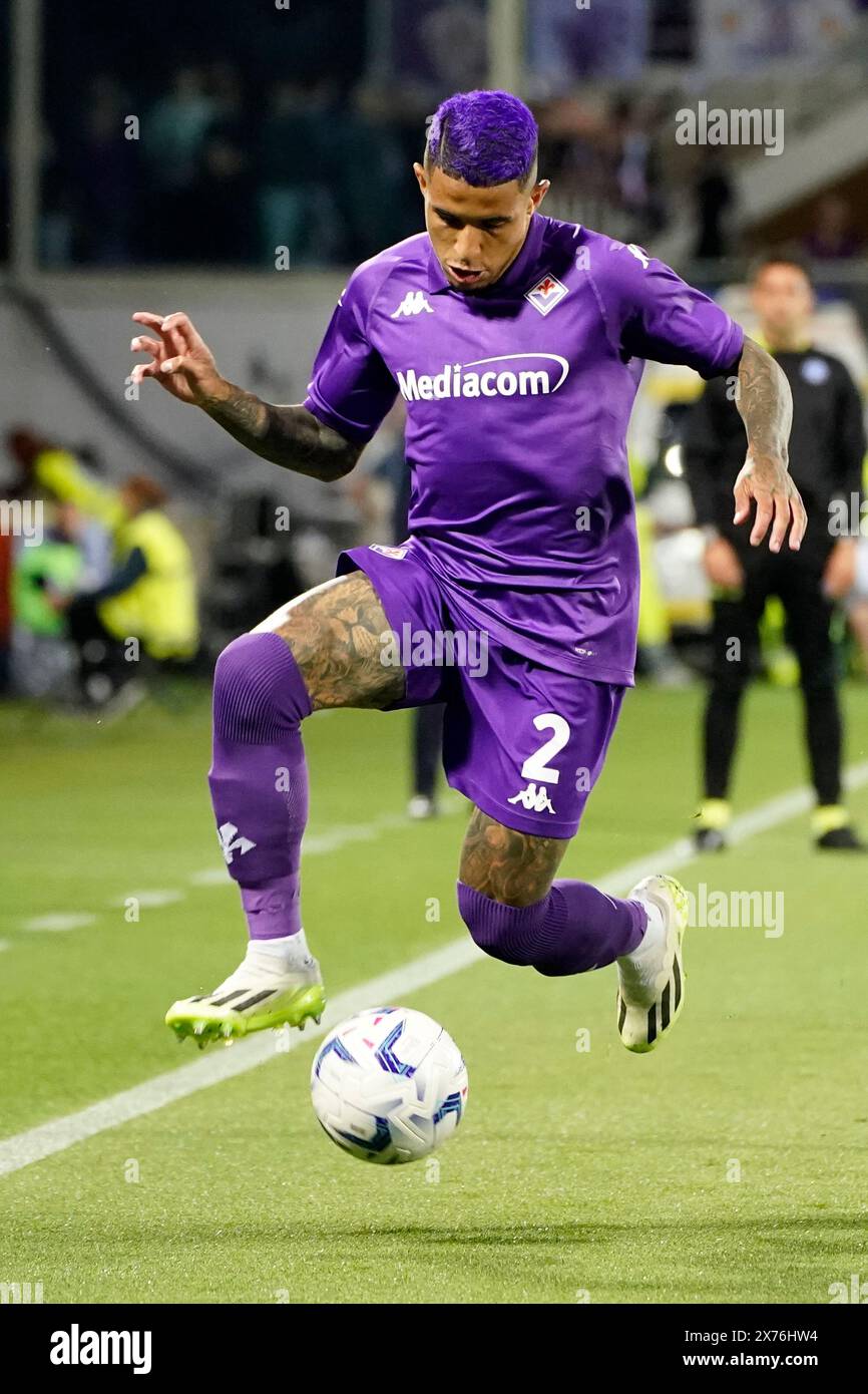 Firenze, Italia. 17th May, 2024. Fiorentina's Dodo in action during the ...