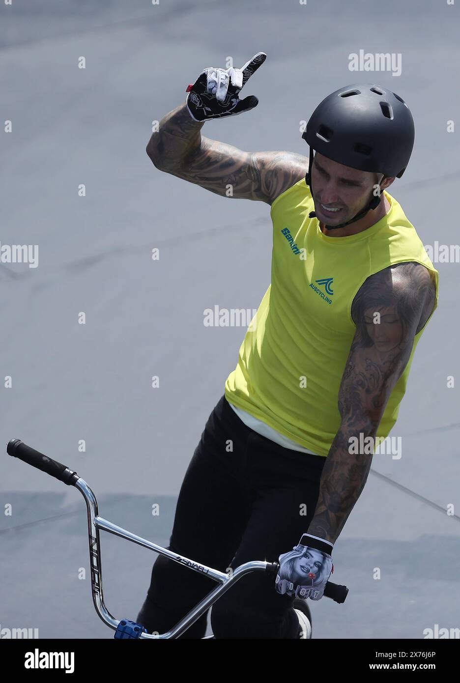 (240518) -- SHANGHAI, May 18, 2024 (Xinhua) -- Logan Martin of ...
