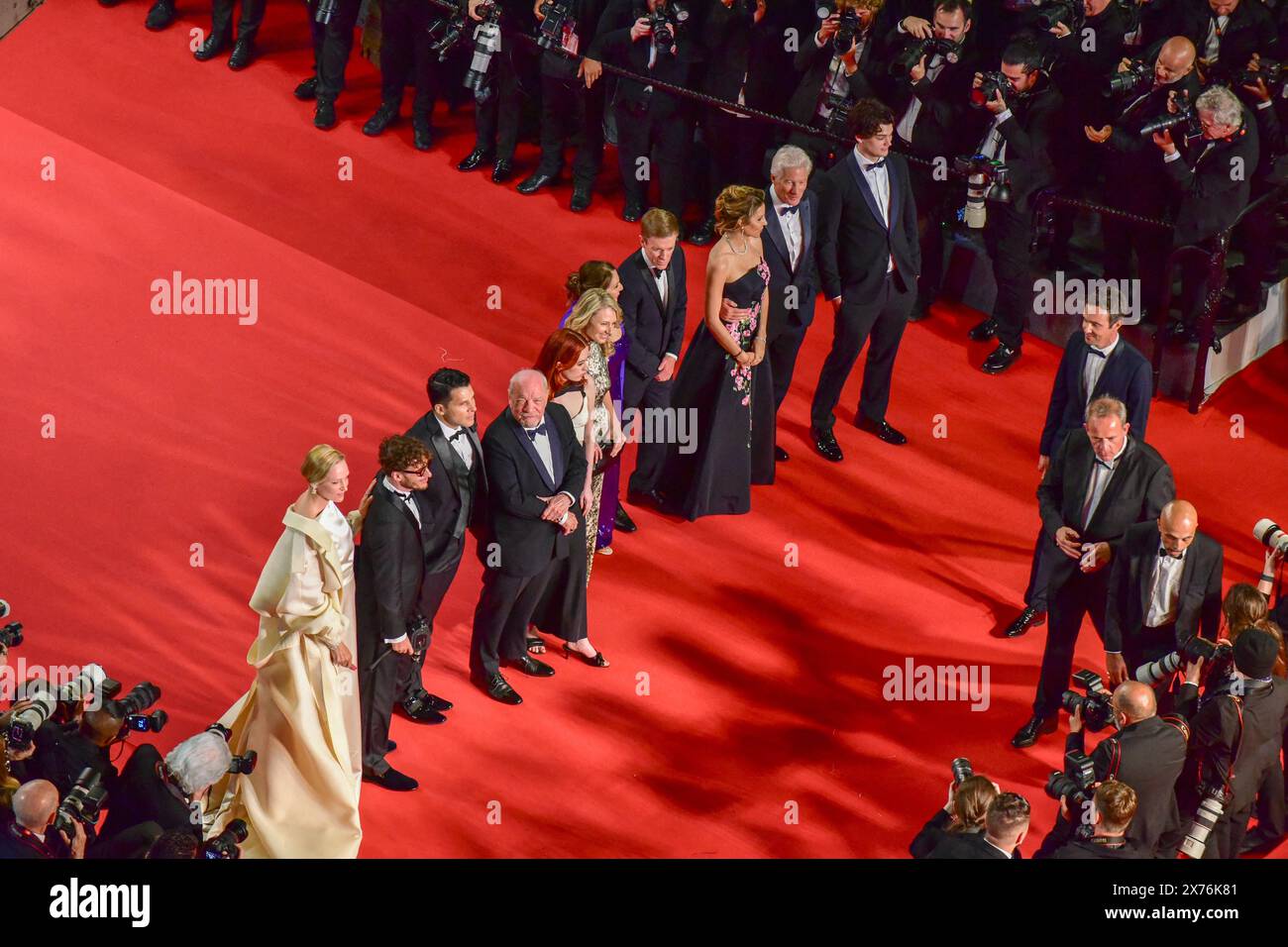 Cannes, France. 17th May, 2024. Luisa Law, Tiffany Boyle, a guest ...