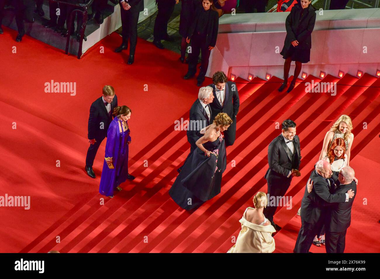 Cannes, France. 17th May, 2024. Luisa Law, Tiffany Boyle, a guest ...