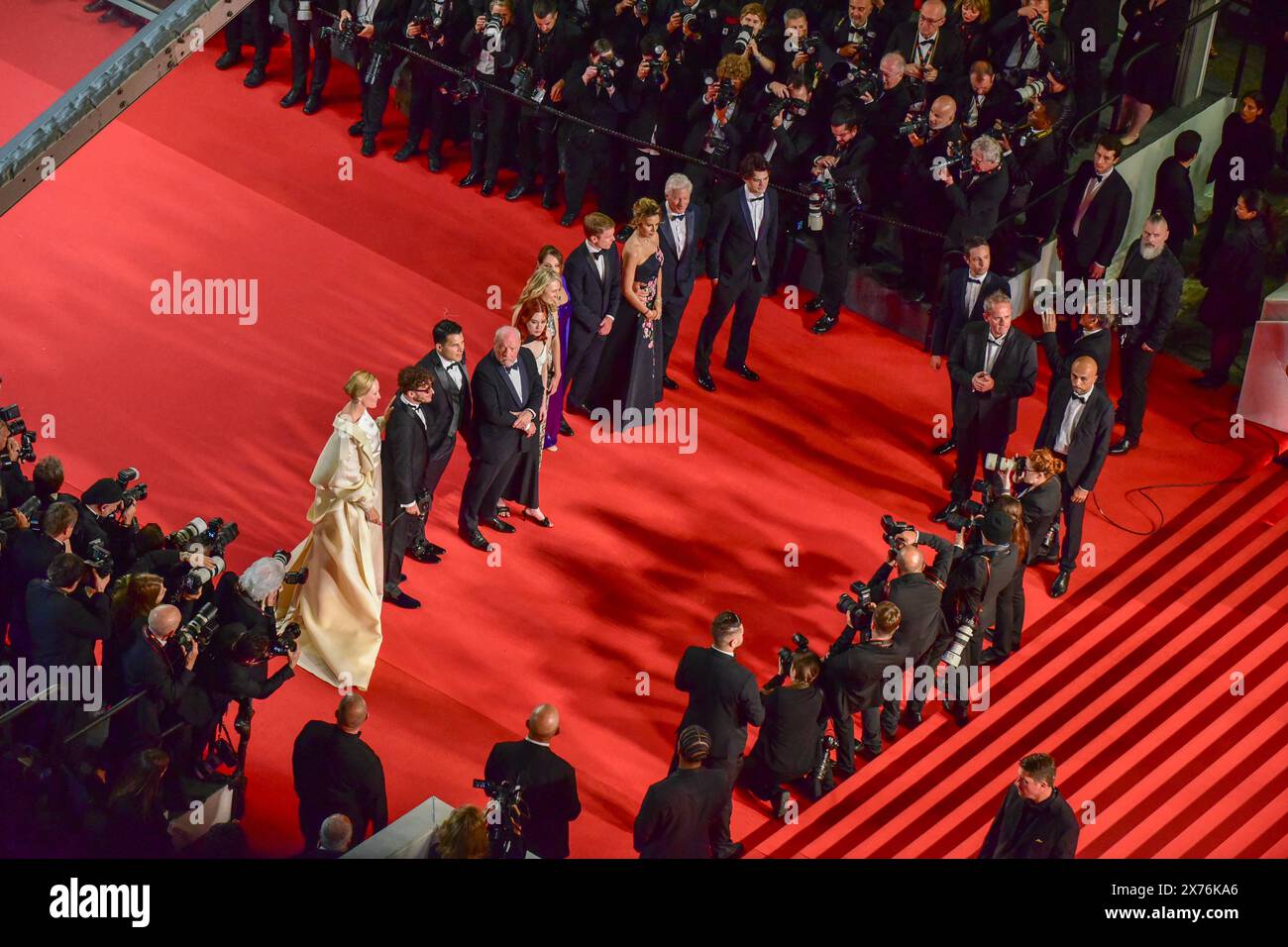 Cannes, France. 17th May, 2024. Luisa Law, Tiffany Boyle, a guest ...