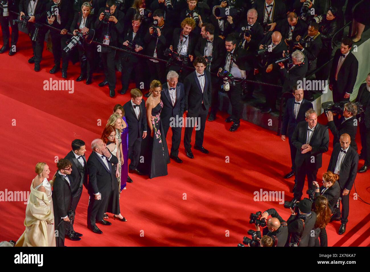 Cannes, France. 17th May, 2024. Luisa Law, Tiffany Boyle, a guest ...