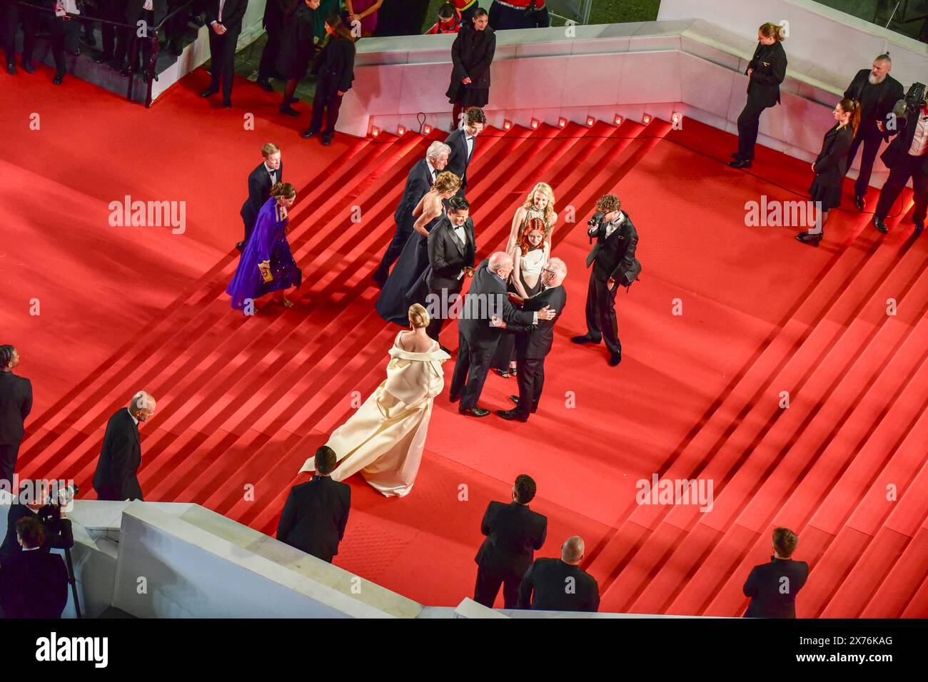 Cannes, France. 17th May, 2024. Luisa Law, Tiffany Boyle, a guest ...