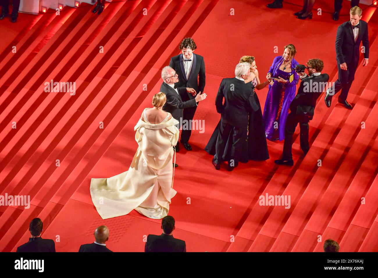 Cannes, France. 17th May, 2024. Luisa Law, Tiffany Boyle, a guest ...