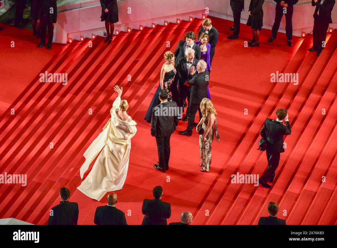 Cannes, France. 17th May, 2024. Luisa Law, Tiffany Boyle, a guest ...