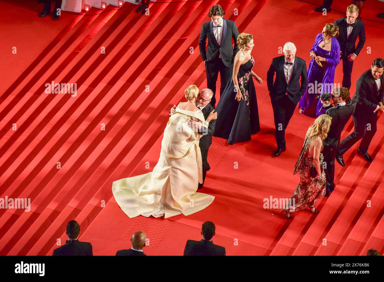 Cannes, France. 17th May, 2024. Luisa Law, Tiffany Boyle, a guest ...