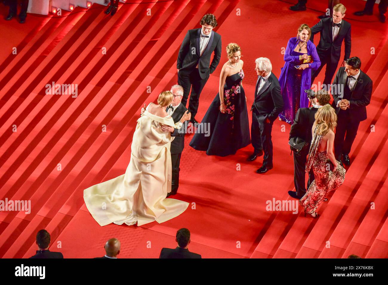 Cannes, France. 17th May, 2024. Luisa Law, Tiffany Boyle, a guest ...