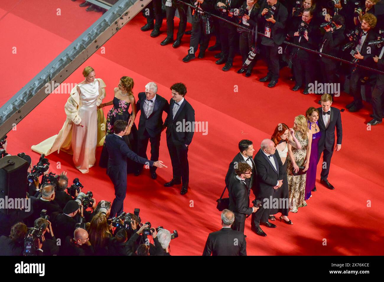 Cannes, France. 17th May, 2024. Luisa Law, Tiffany Boyle, a guest ...
