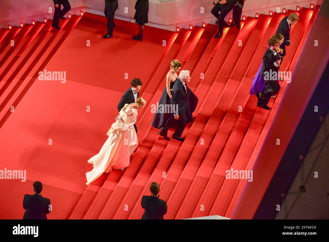 Cannes, France. 17th May, 2024. Luisa Law, Tiffany Boyle, a guest ...